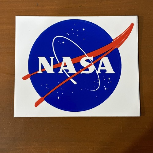 2x NASA Logo Original Space Decal "Meatball" Vinyl Glossy Sticker 4" | eBay