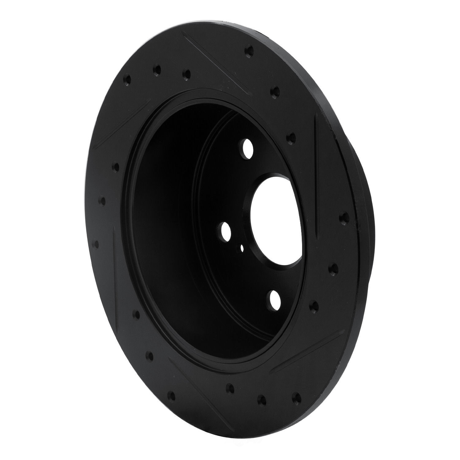 Disc+Brake+Rotor-Brake+Rotor+-+Drilled+And+Slotted+-+Black+DFC+633 ...