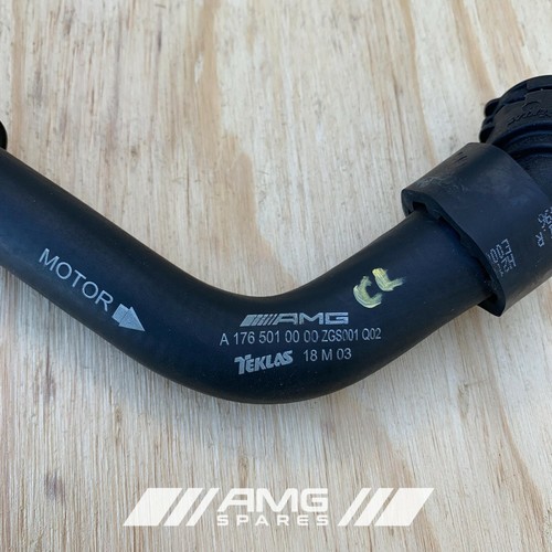 Genuine Mercedes OEM C117 M133 coolant line recirculation hose CLA45 ...