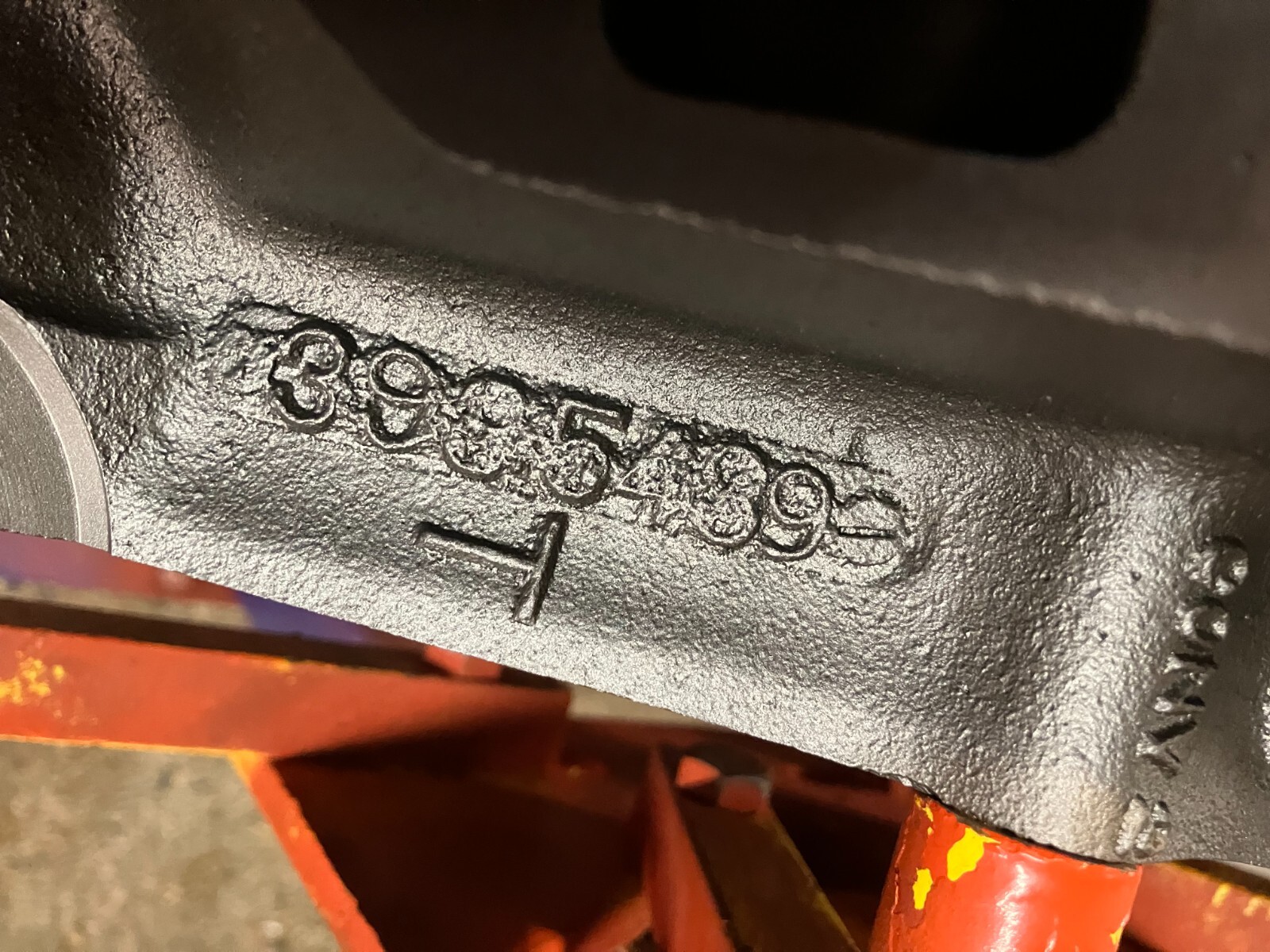 1968 Corvette, 427ci, 400hp Block, 3935439, Original Tri Pwr, 3x2 Stamp ...