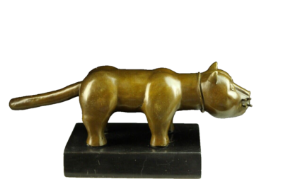 Fernando Botero Cat Sculpture