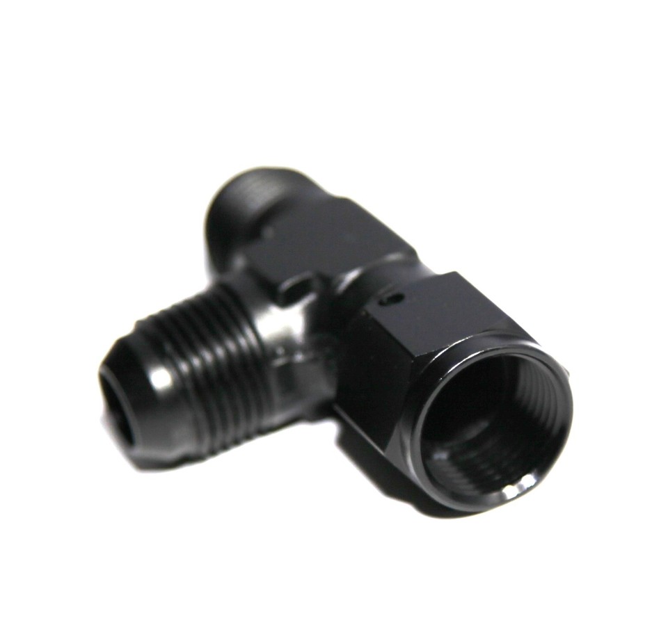10PC 3-Way Tee T-Piece Fitting Adapter AN8 8-AN Female to 2X AN8 8-AN ...