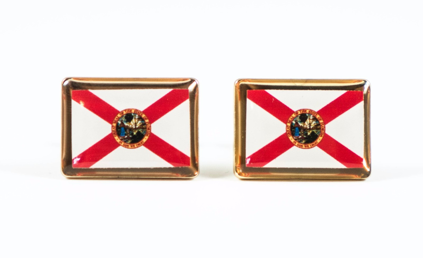Florida State Flag Cufflinks--United States of America USA South US ...