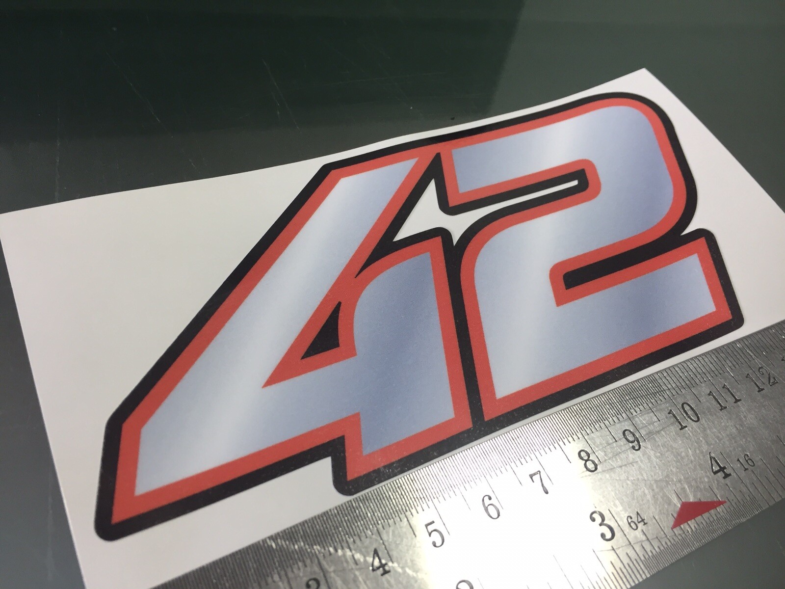 Alex Rins Number 42 Sticker / Decal - 150mm x 70mm | eBay
