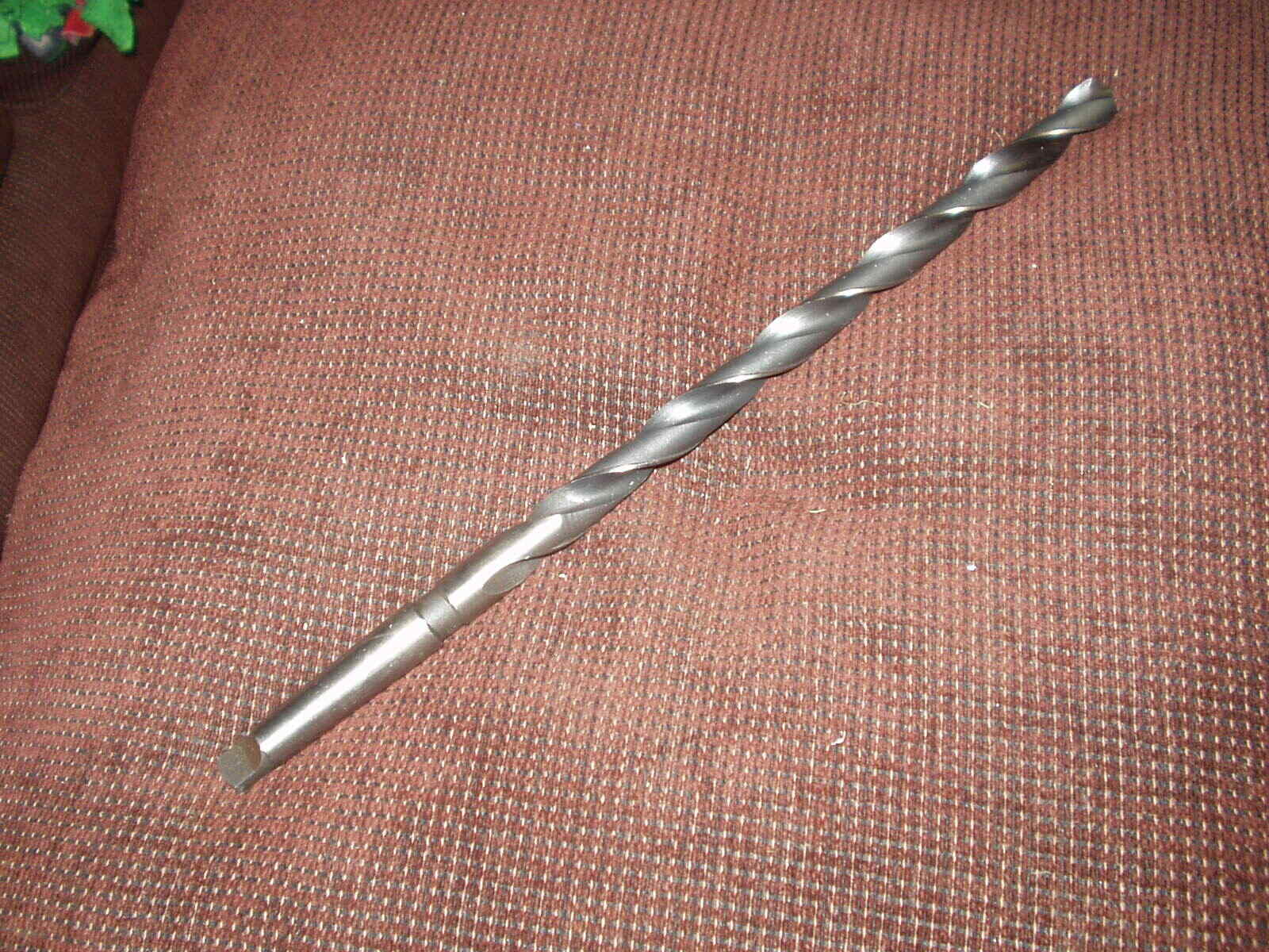 New 43/64" Drill Bit Extra Long Taper Shank 15" Overall Length High ...