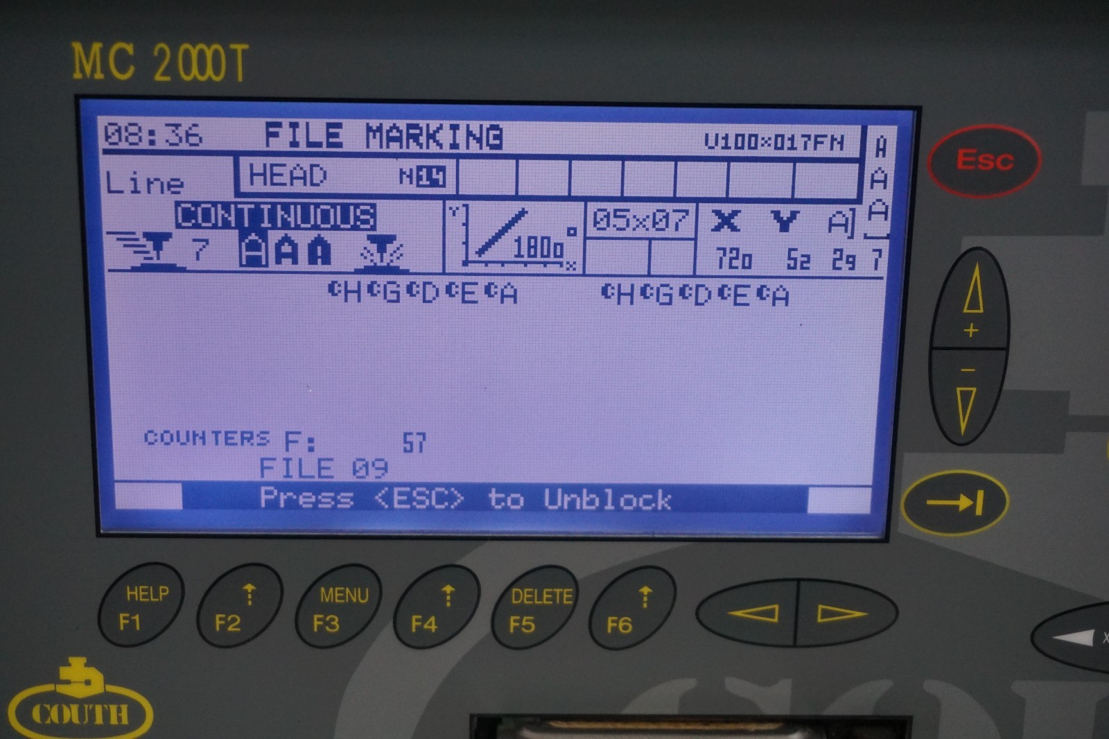 COUTH MC2000T T1EI 12217,IKOR V02.33 ENGRAVER CONTROLLER FREE SHIP | eBay