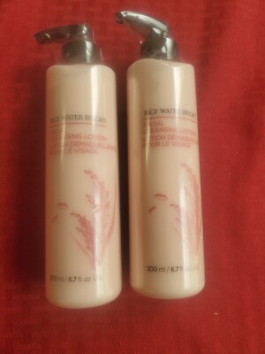 Lot Of 2 Avon The Face Shop Rice Water Bright Facial Cleansing Lotion 6 ...