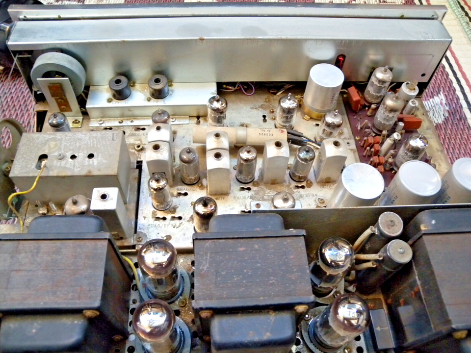 VINTAGE SANSUI TUBE AM/FM RECEIVER. MODEL 1000A GREAT WORKED CONDITION ...