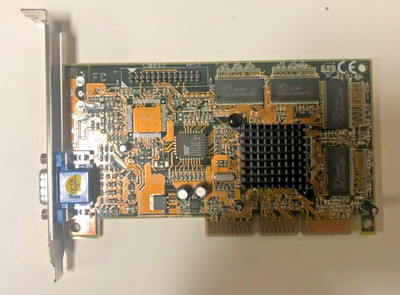Old Video card nVidia Vanta 8MB AGP 2x/4x, S-Pilot CM64S | eBay