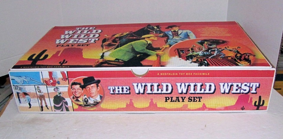 Marx Wild Wild West Play Set Box - REPRODUCTION TOY NOVELTY | eBay