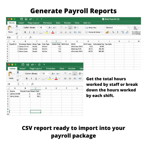 Employee Time Attendance Rota System Clocking-in Machine Biometric Face ...