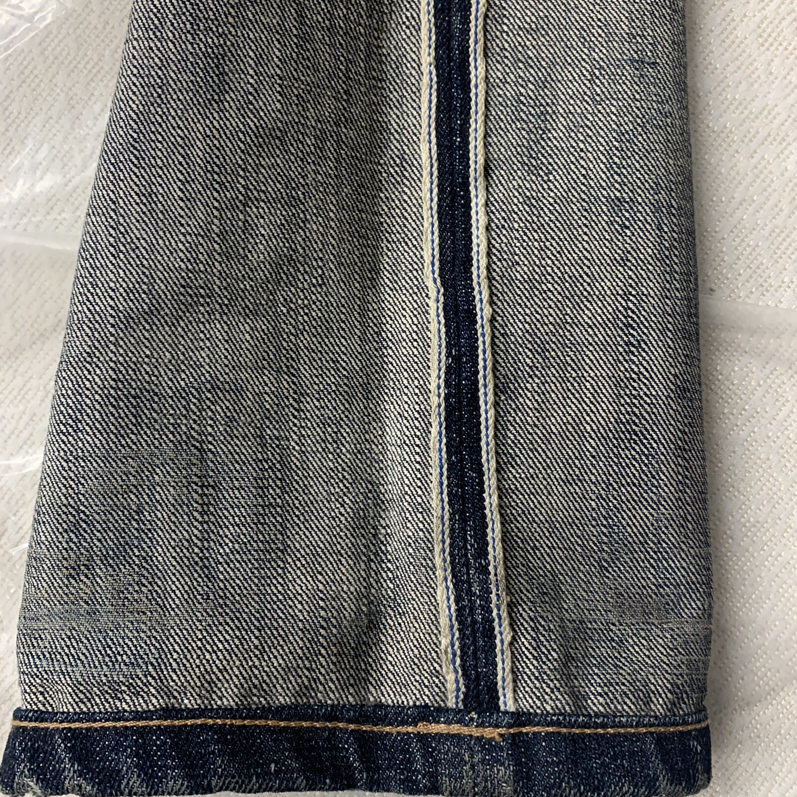 the strike gold Japanese selvedge denim Jeans Distres… - Gem