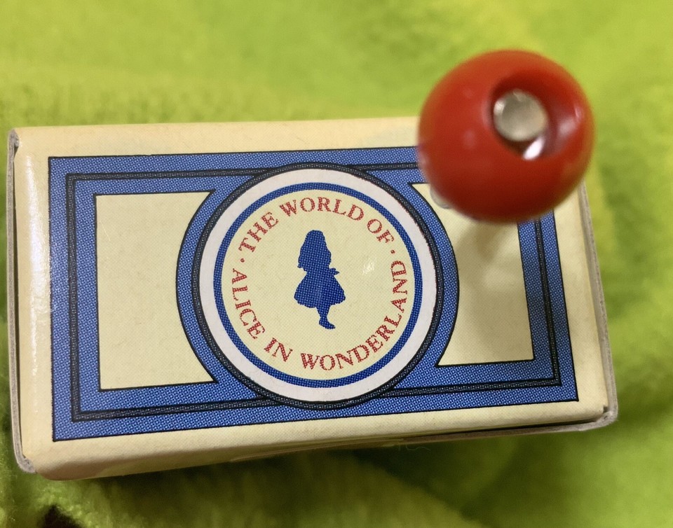 Vintage Lot 2 World of Alice in Wonderland & Humpty Dumpty Music Boxes ...