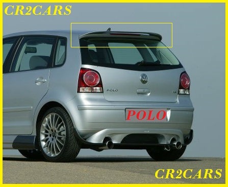 VW POLO MK4 9N3 REAR/ROOF SPOILER (2005-2009) | eBay