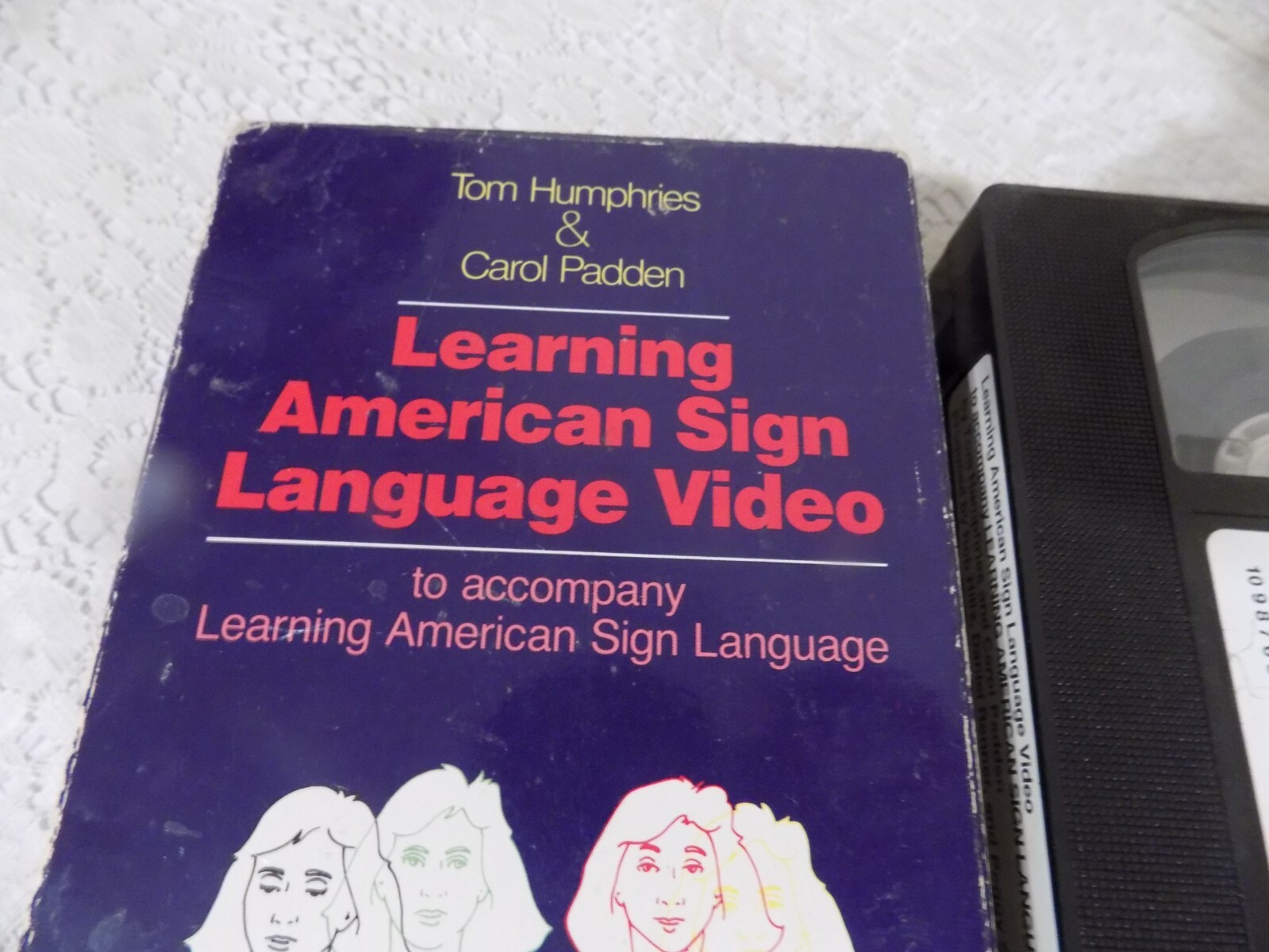 LEARNING AMERICAN SIGN language VHS * HUMPHRIES & PADDEN * ASL ...