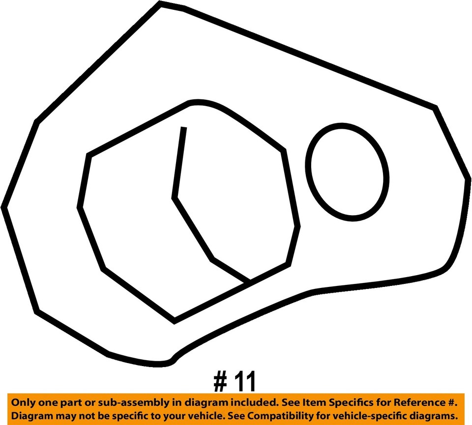 2018-2024 Chevrolet Equinox Terrain Passenger Rear Muffler Hanger GM ...