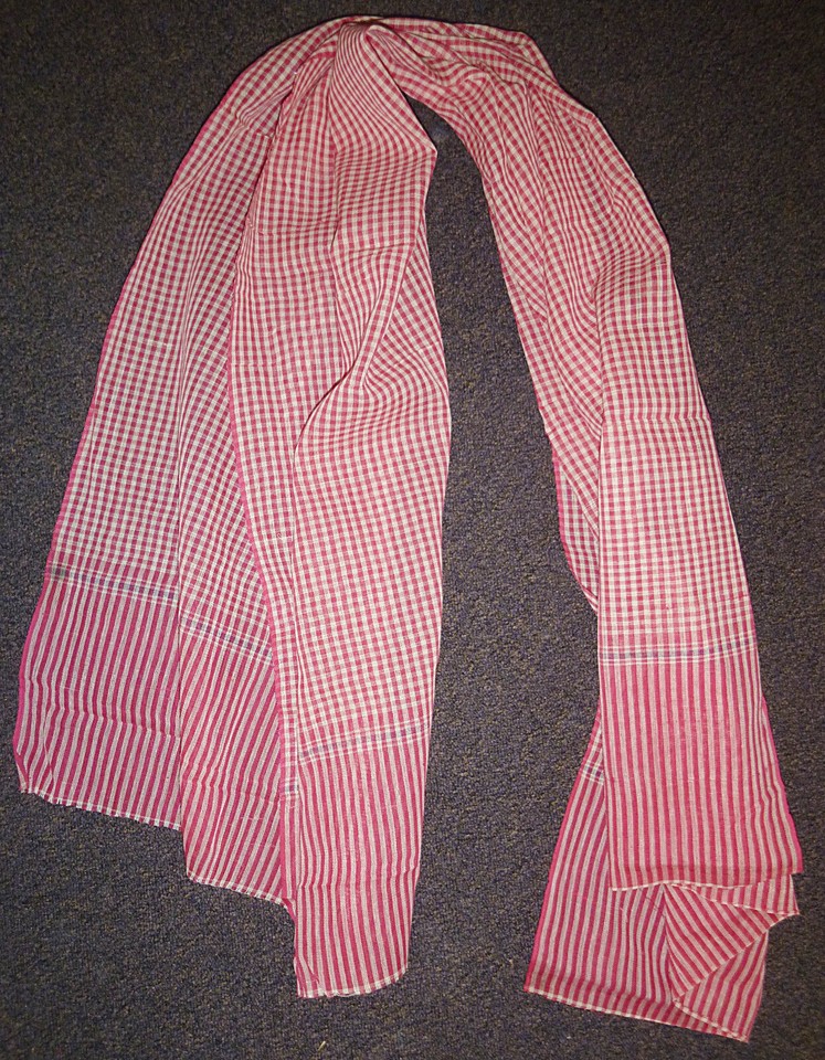 X Large KHMER ROUGE SCARF - CAMBODIA - Vietnam War - FALL PHNOM PENH ...