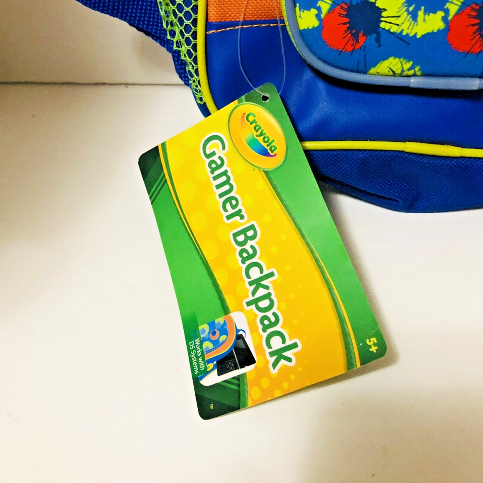 Crayola Backpack Unisex MINI Sling Small Travel Bag Loot Colors Gamer ...