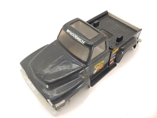 Vintage Tamiya Midnight Pumpkin RC Truck Body & Chassis - Untested As ...