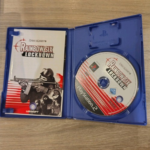 Tom Clancy's Rainbow Six 6 Lockdown PS2 PlayStation 2 Video Game PAL ...