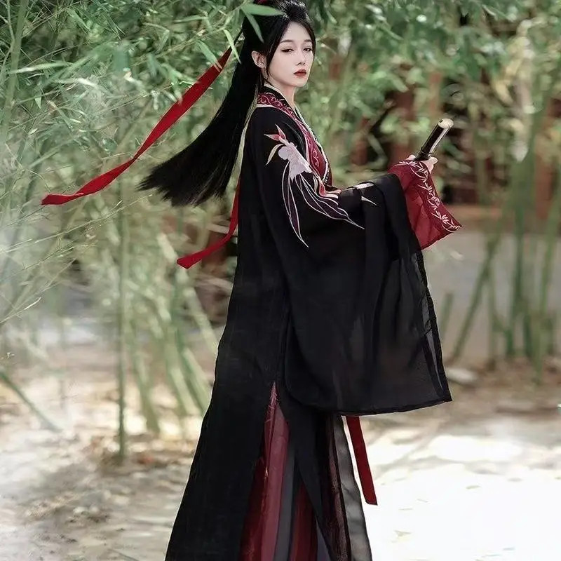 Chinese Song Dynasty Hanfu Men Women Costume Halloween Wuxia Swordsman ...