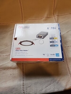 LITHONIA WF6 LED 30K40K50K 90CRI ORB M6 6in ULTRA THIN WAFER - BRONZE ...