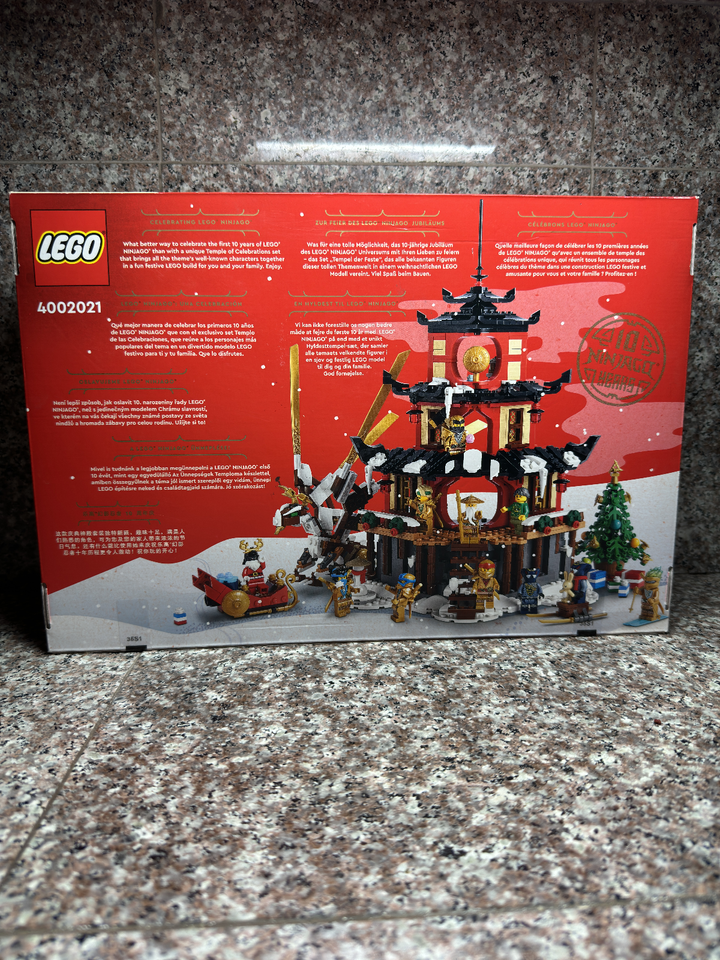 LEGO NINJAGO: The Temple of Celebrations (4002021) | eBay