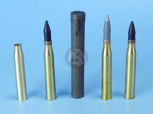 Eureka XXL 1/35 7.5cm Pzgr.Patr.39/42 APCBC Ammo & Box Jagdpanzer ...