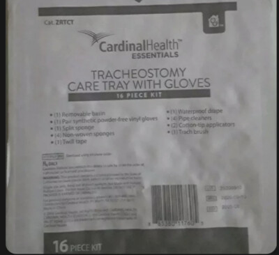 Medical Supplies & Disposables - Tracheostomy