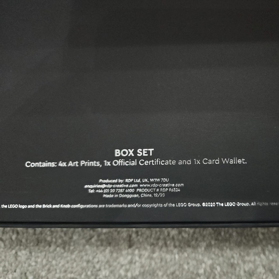 LEGO 10295 Porsche 911 Turbo VIP "Owners Pack" 5006655 Only. Leather ...