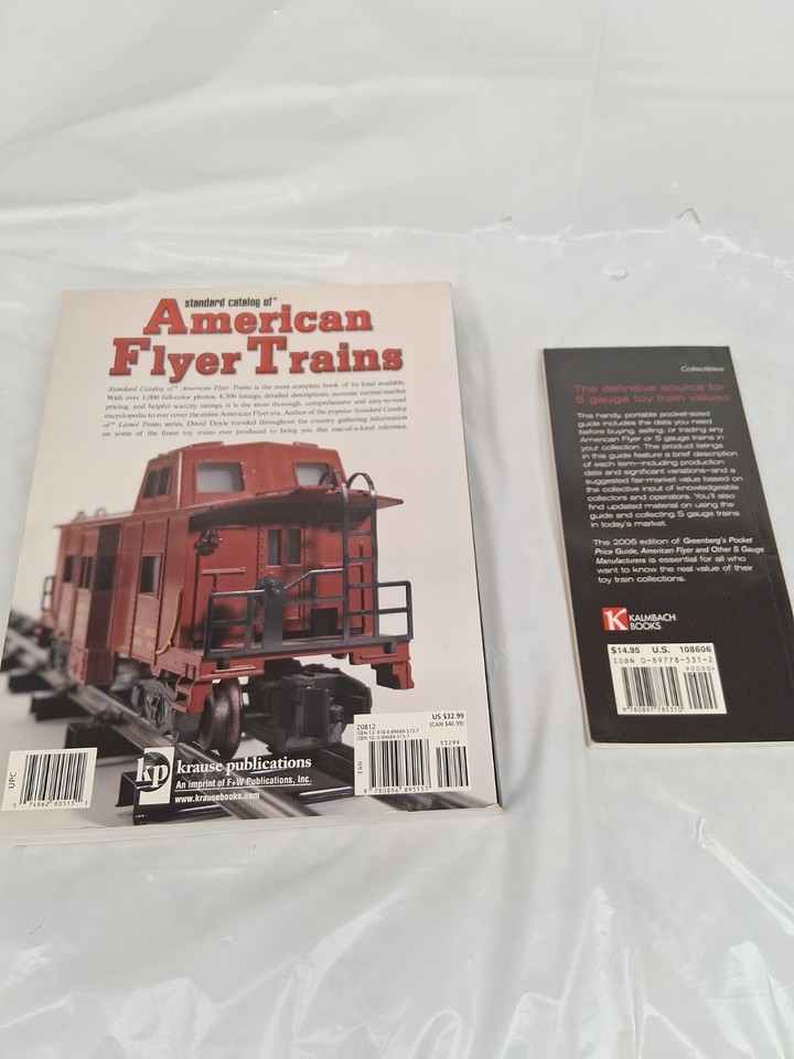Standard Catalog Of American Flyer Trains David Doyle 2007 & Greenburg ...