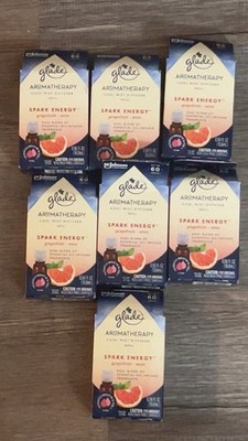 7 Glade Aromatherapy cool mist diffuser refill Grapefruit & Mint FAST ...
