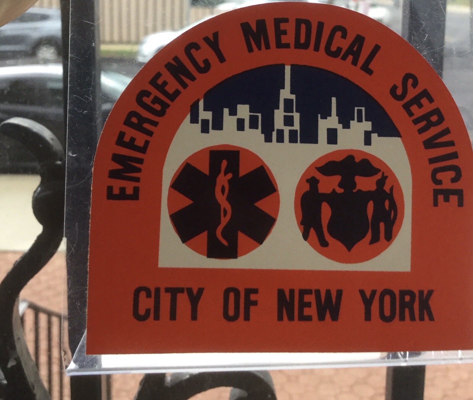 NYS NY NYC New York City OFFICIAL Emergency Medical Service Decal ...