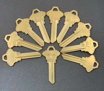 Pack of 10 SC1246 SLG-29 Type 6 Pin Key Blanks for Schlage 1246-6 ...