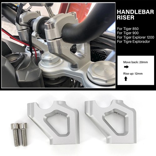 For Triumph Tiger 900 Tiger 850 1200 CNC Handlebar Riser Heightening ...