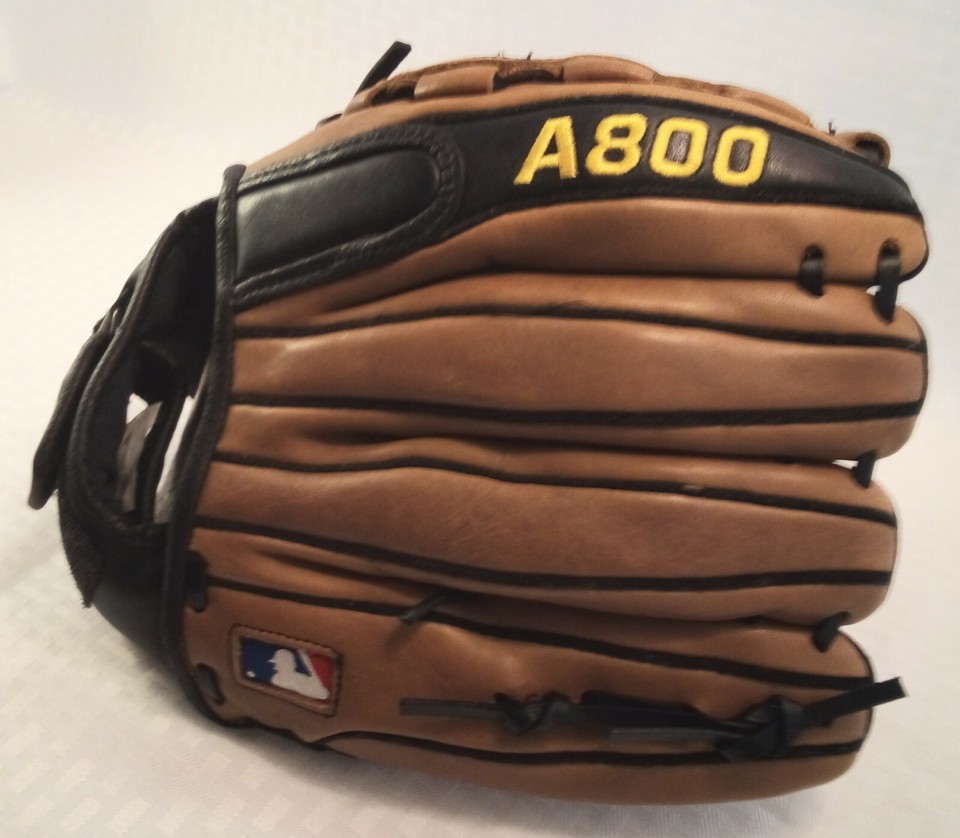 WILSON A800 12" Right Hand Baseball Glove LHT Leather Father's Day Gift ...