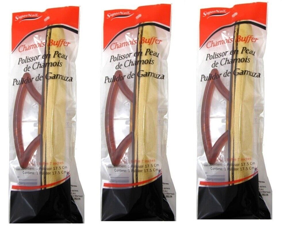 BL Super Nail Chamois Buffer X 3 Packs | eBay