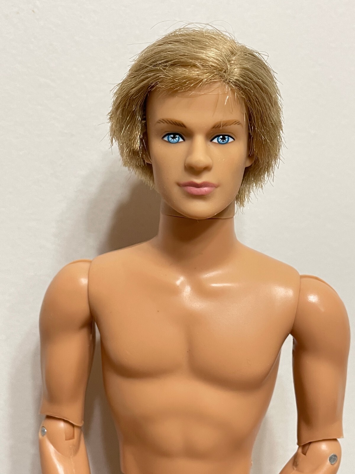 2009 Barbie Fashionistas Hottie Ken Doll Blonde Root Hair Articulated ...
