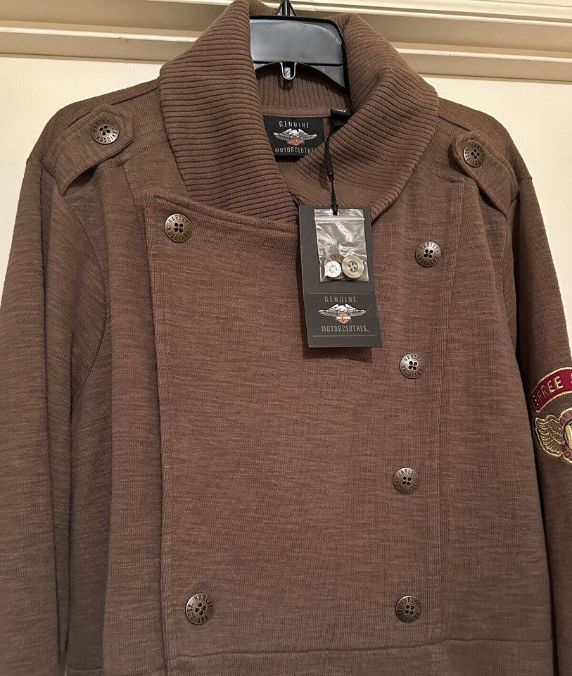 Harley-Davidson Women's Winged Pea Coat Free Spirit Jacket | Size 3W ...