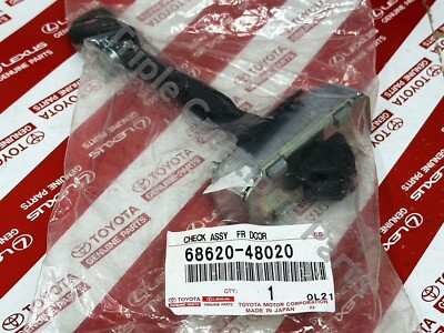 68620-48020 Genuine Toyota Check Assy Front Door LH 6862048020 OEM | eBay