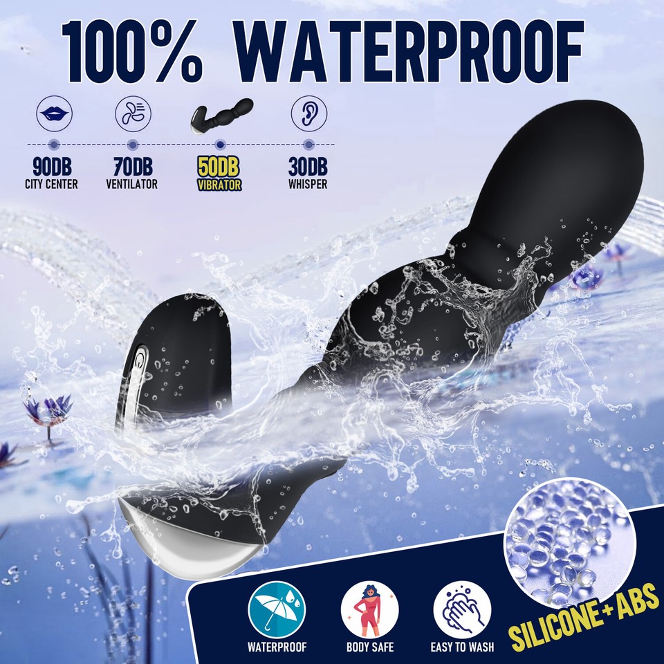 Anal-Clit-Dual-Vibrator-G-Spot-Dildo-Adult-Masturbation-Sex Toy-Women ...