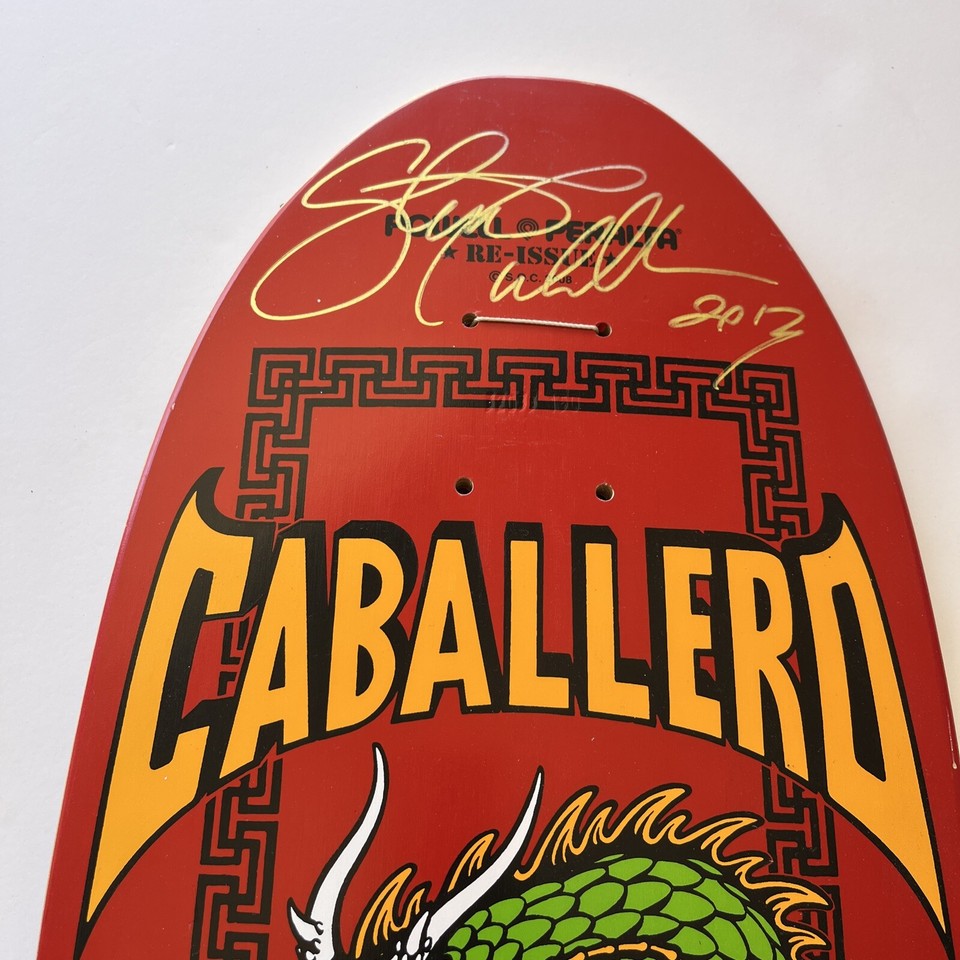 Powell Peralta Steve Caballero Skateboard Deck 9.625" w/Cab Signature ...