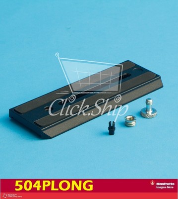 Manfrotto 504PLONG Quick Release Video Camera Plate For 504HD Mfr ...