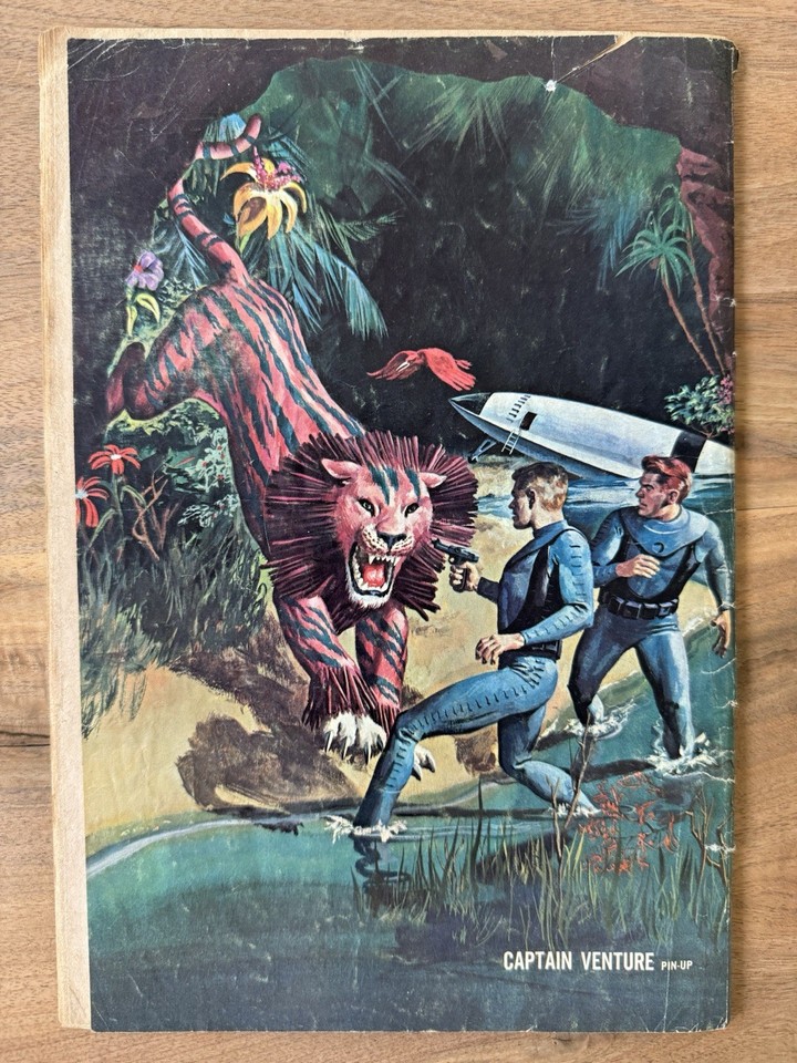 VINTAGE Gold Key Captain Venture & the Land Beneath the Sea # 1 1968 ...