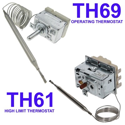 LINCAT TH61 + TH69 FRYER OPERATING CONTROL AND HIGH LIMIT SAFETY ...