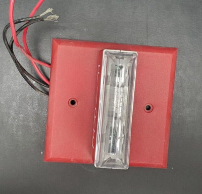 **Used** GENTEX GXS-4-15/75WR 15/75WR Red Fire Alarm Strobe | eBay
