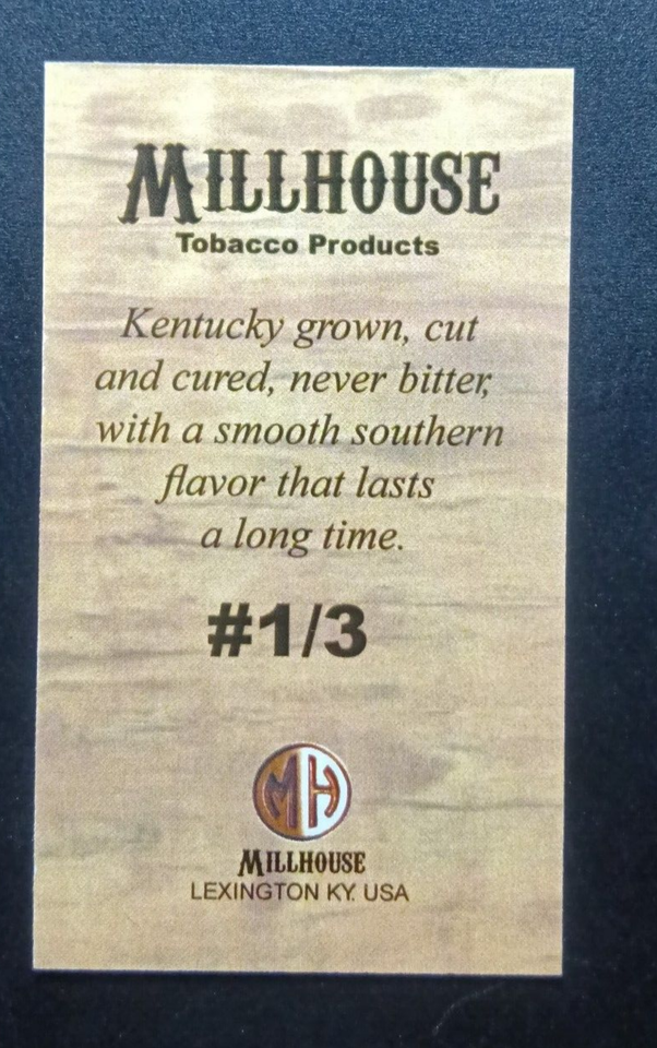 Millhouse Tobacco Products Trading Card Bullet Cutter Tristin Mays 1/3 #765 | eBay