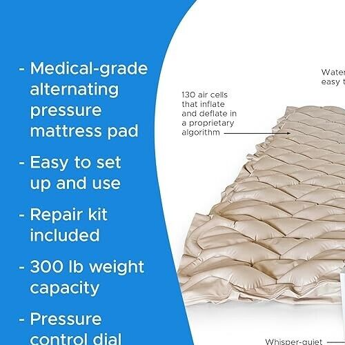 Alternating Pressure Pump & Pad - Premium Medical Grade Treatment Pad ...