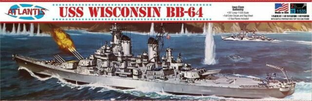 Atlantis 352 US Navy USS Forrest Sherman Destroyer 1/320 Model Kit Ship ...