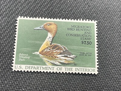 US SCOTT #RW53 MINT NEVER HINGED 1986 FEDERAL DUCK HUNTING STAMP | eBay